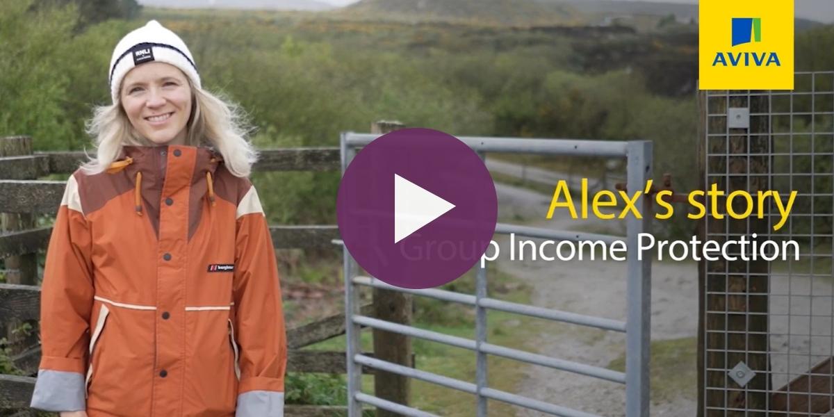 AVIVA Group Income Protection Case Study - Working To Wellbeing