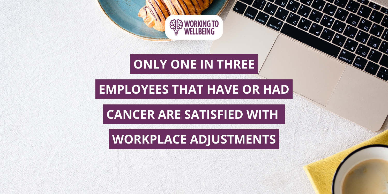 Only One in Three Employees with Cancer Satisfied with Workplace ...